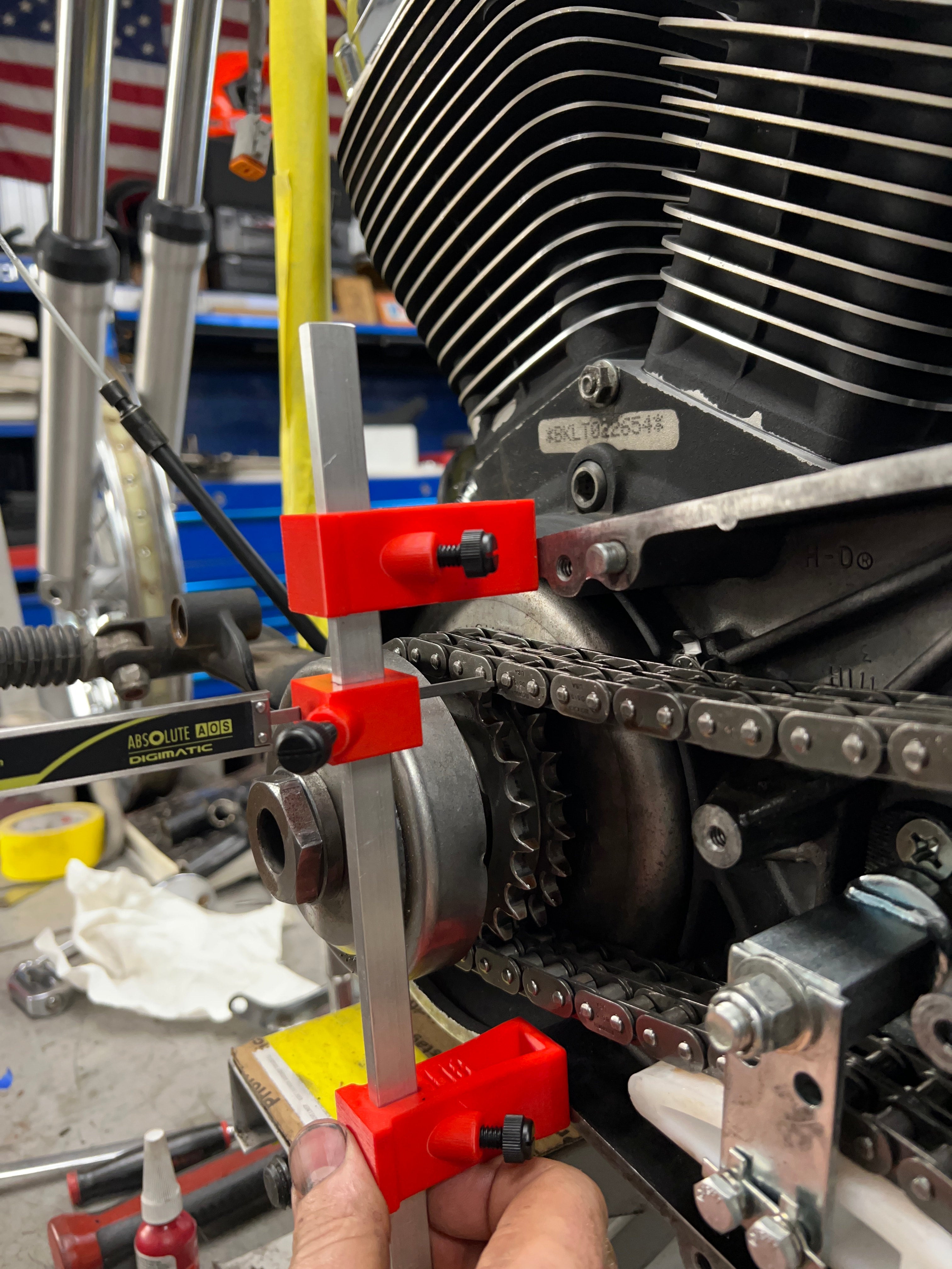 Primary Chain Alignment Tool | 9 Finger Fabrication