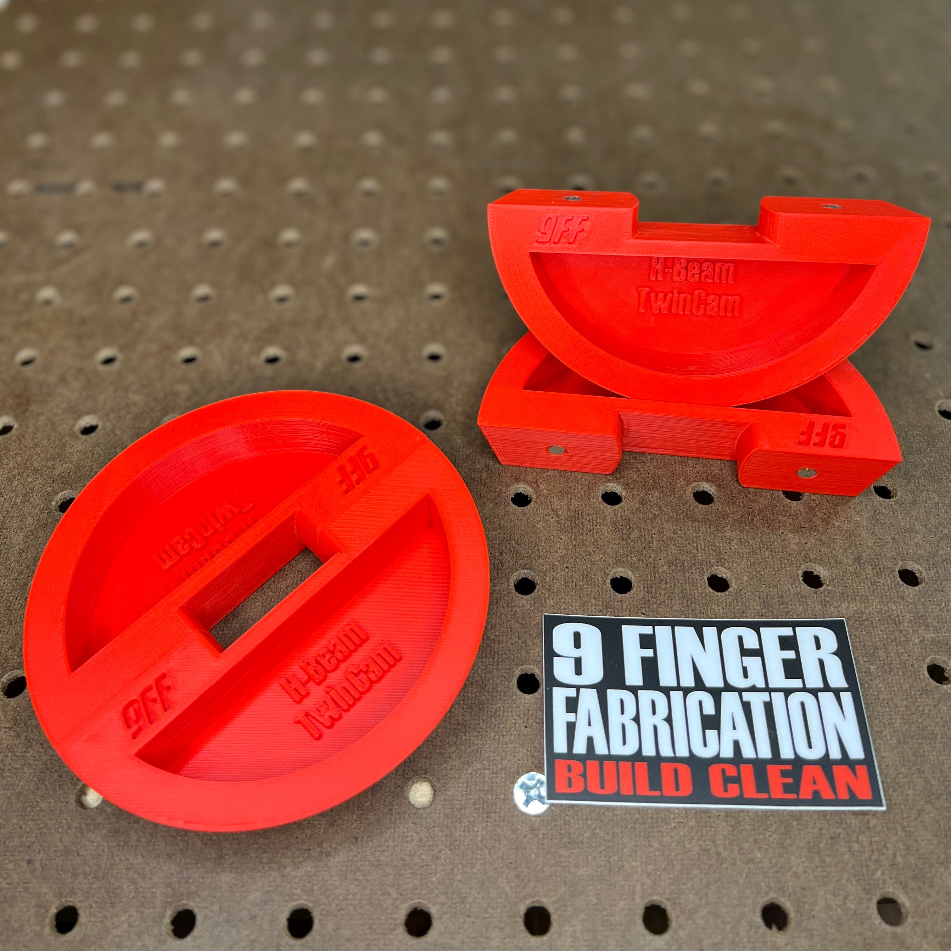 TwinCam Crankcase Plug set for Flywheels with H-Beam Rods | 9 Finger ...