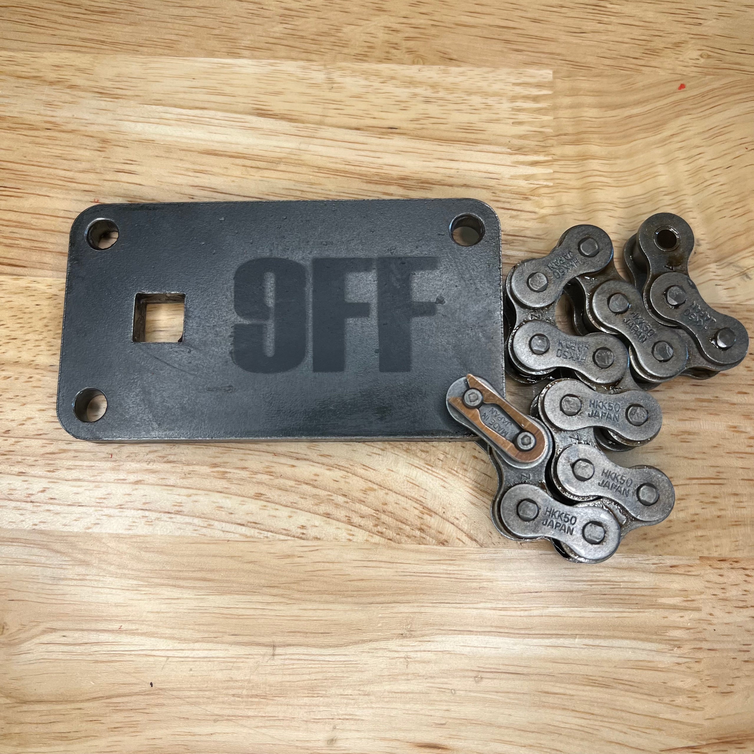 Chain Drive Sprocket Locking Tool | 9 Finger Fabrication