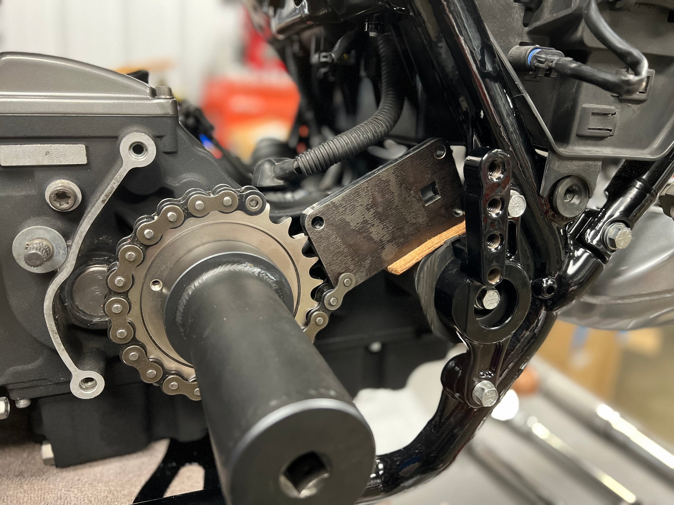 Chain Drive Sprocket Locking Tool | 9 Finger Fabrication